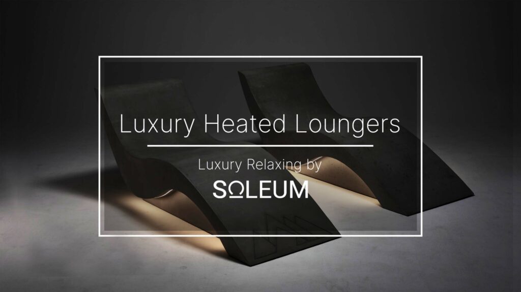Luxury heated lounger Flying carpet – SOLEUM Heated Loungers